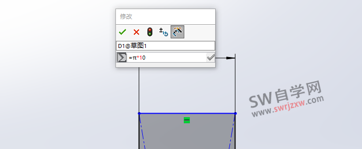 SolidWorks方程式中π怎么输入怎么用？ – sw自学网